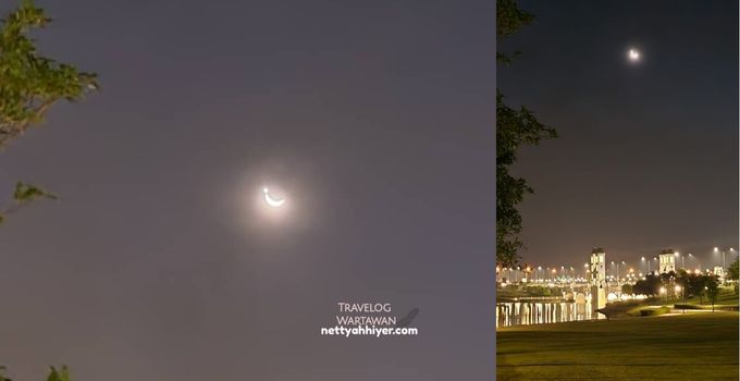 Indahnya Gelinciran Planet Zuhrah Dengan Bulan, Malam 2 Ramadhan ...