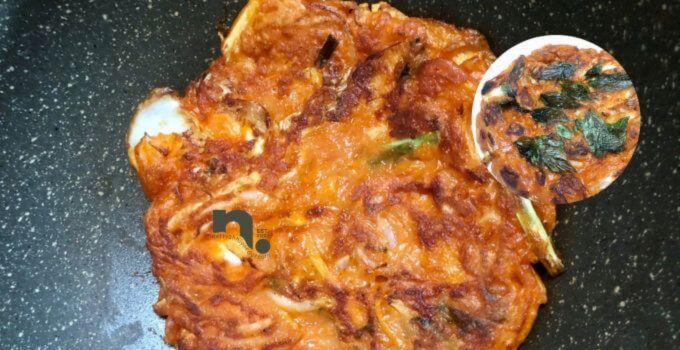 Resepi Lempeng Korea Kimchijeon, Sedap Letak Daun Selasih - Netty Ah Hiyer