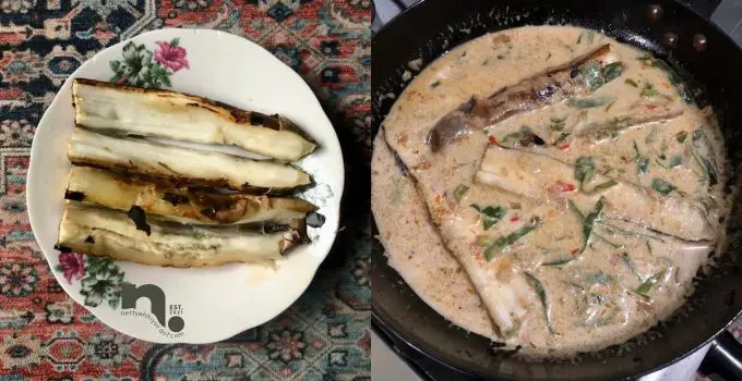 Sedapnya Pecel Terung Bakar, Resepi Jawa Mak No.1 Best - Netty Ah Hiyer
